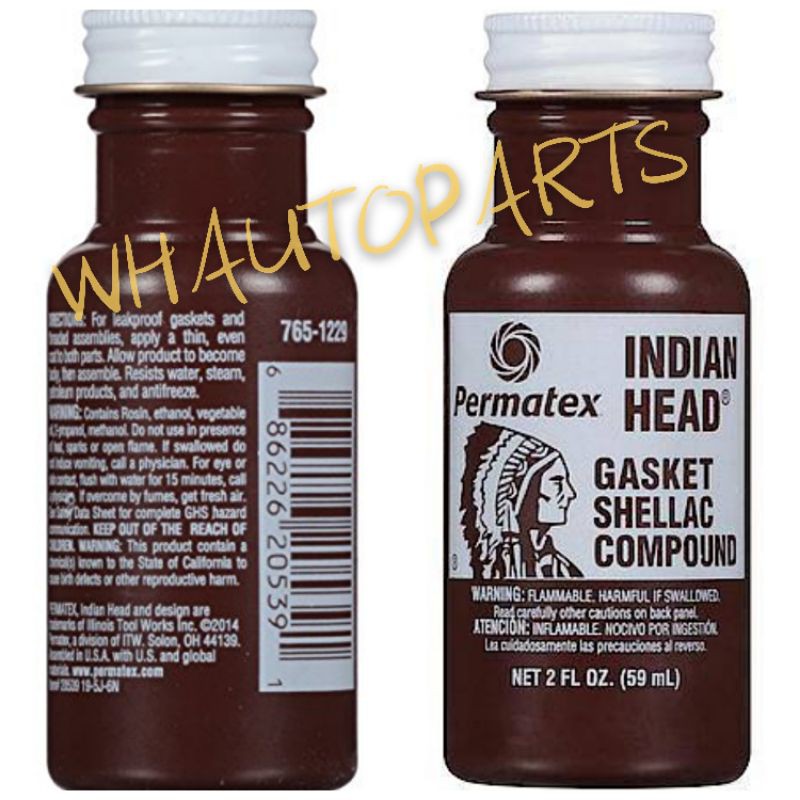 PERMATEX INDIA HEAD GASKET SHELLAC COMPOUND (59ML) (1PC) | Shopee Malaysia
