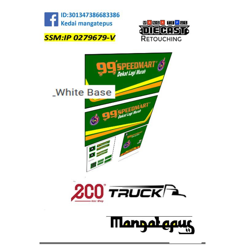 eco truck speedd 99 decal | Shopee Malaysia