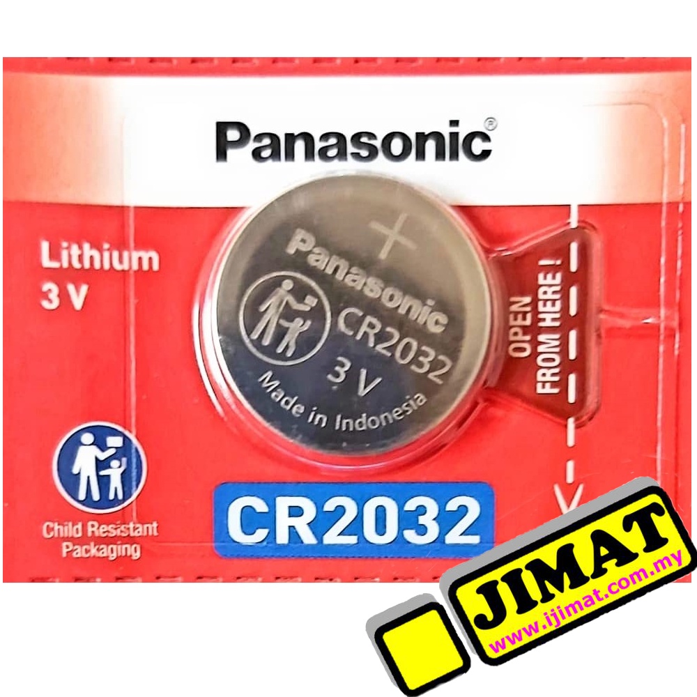 Panasonic Lithium 3V Battery CR 2016 CR2016 / CR 2025 CR2025 / CR 2032 CR2032 100% Original ...