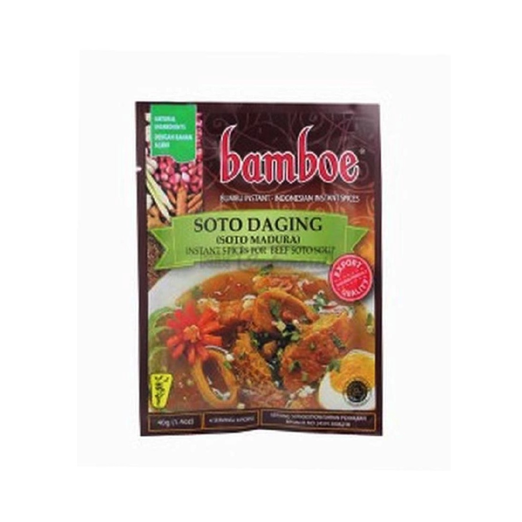 Ol8 - Bamboe Instant Soto Madura Seasoning 40G | Shopee Malaysia
