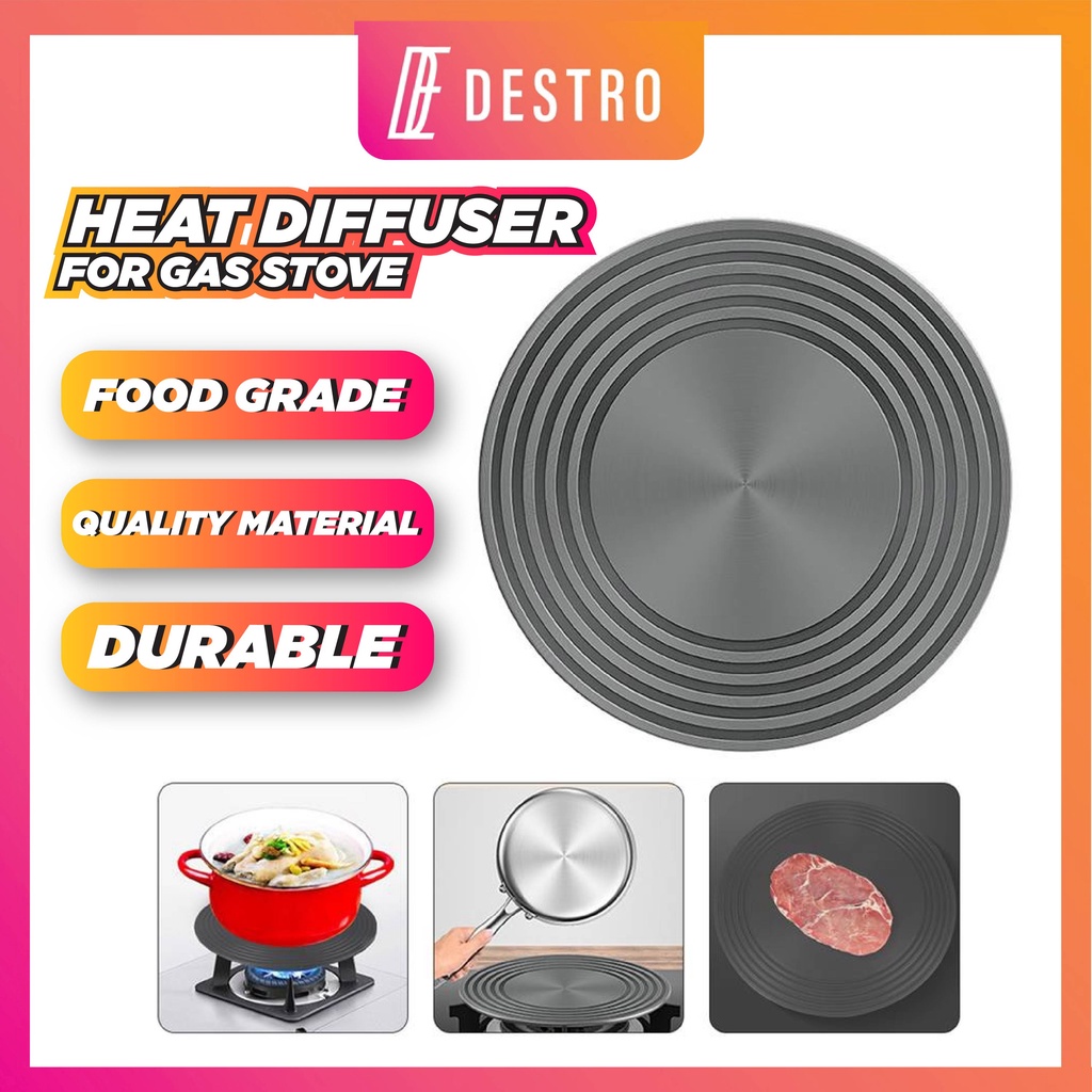 Destro Heat Diffuser for Gas Stove Prevent Scorching Scratching Alas ...
