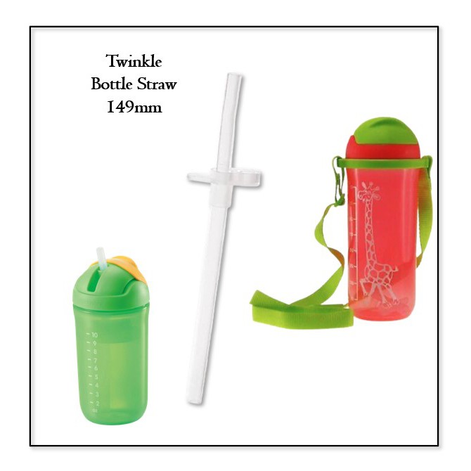 READY STOCK | Tupperware Twinkle Straw 149mm | Straw Bottle Twinkle ...