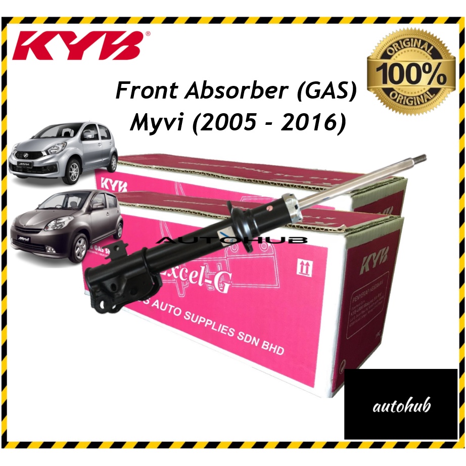KYB Myvi Absorber Gas Front Original Kayaba Perodua Myvi Absorber Gas Front 331M005 (2005 - 2010 ...