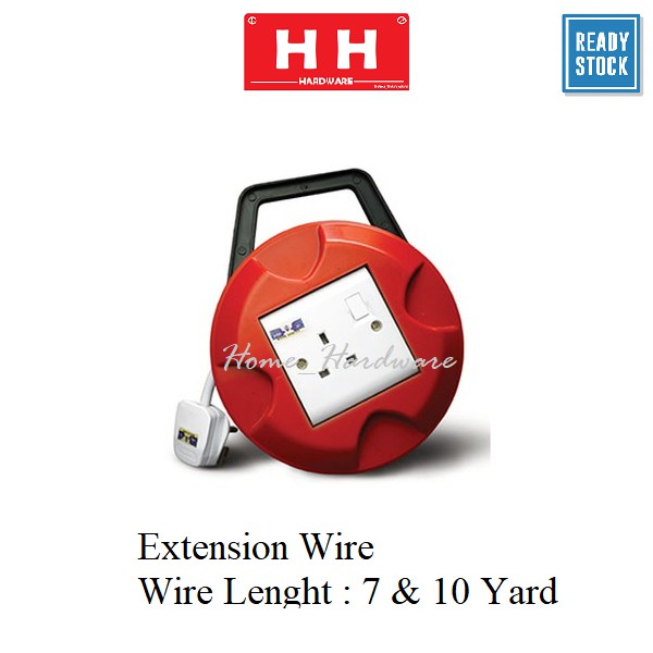 Extension Wire ( Round ) 7 / 10 Yard ; Wire Extension ( Bulat ) 延长电线 ...