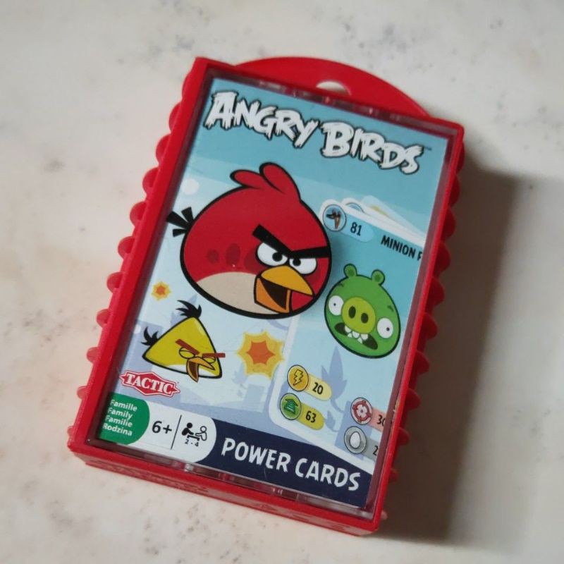 Angry Birds Power cards by Tactic | Shopee Malaysia