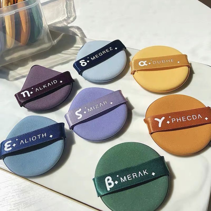 1 piece Rainbow Big Dipper Cushion Foundation Puff span muka | Shopee ...