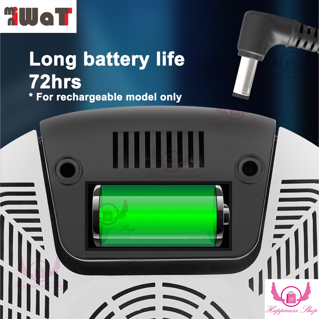 miniWatt Rechargeable Electric Fly Catcher Fly Trap Device Automatic ...