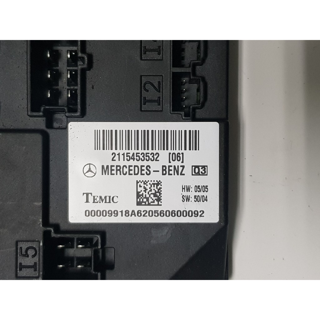 Mercedes Benz W211 E-Class SAM Control Unit ECU 2115453532 | Shopee ...