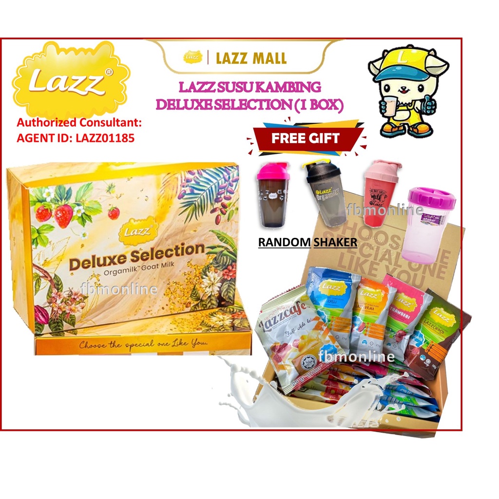 Deluxe Selection Lazz Susu Kambing (free shaker) | Shopee Malaysia