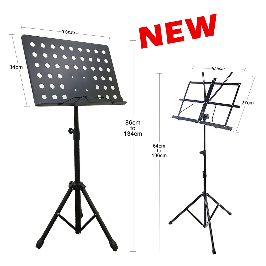 Music Stand Heavy Duty - Music Sheet, Menu, Al Quran, Book Stand ...