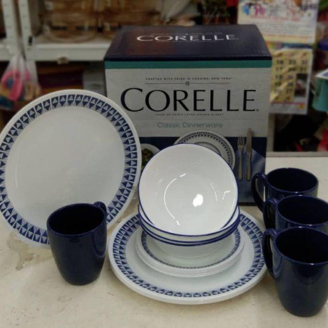 Corelle Livingware Country Cottage 16pcs Dinnerware Set Tableware ...