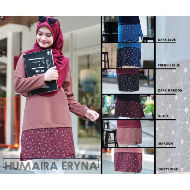 HUMAIRA DESIGN ERYNA (XL-2XL) | Shopee Malaysia