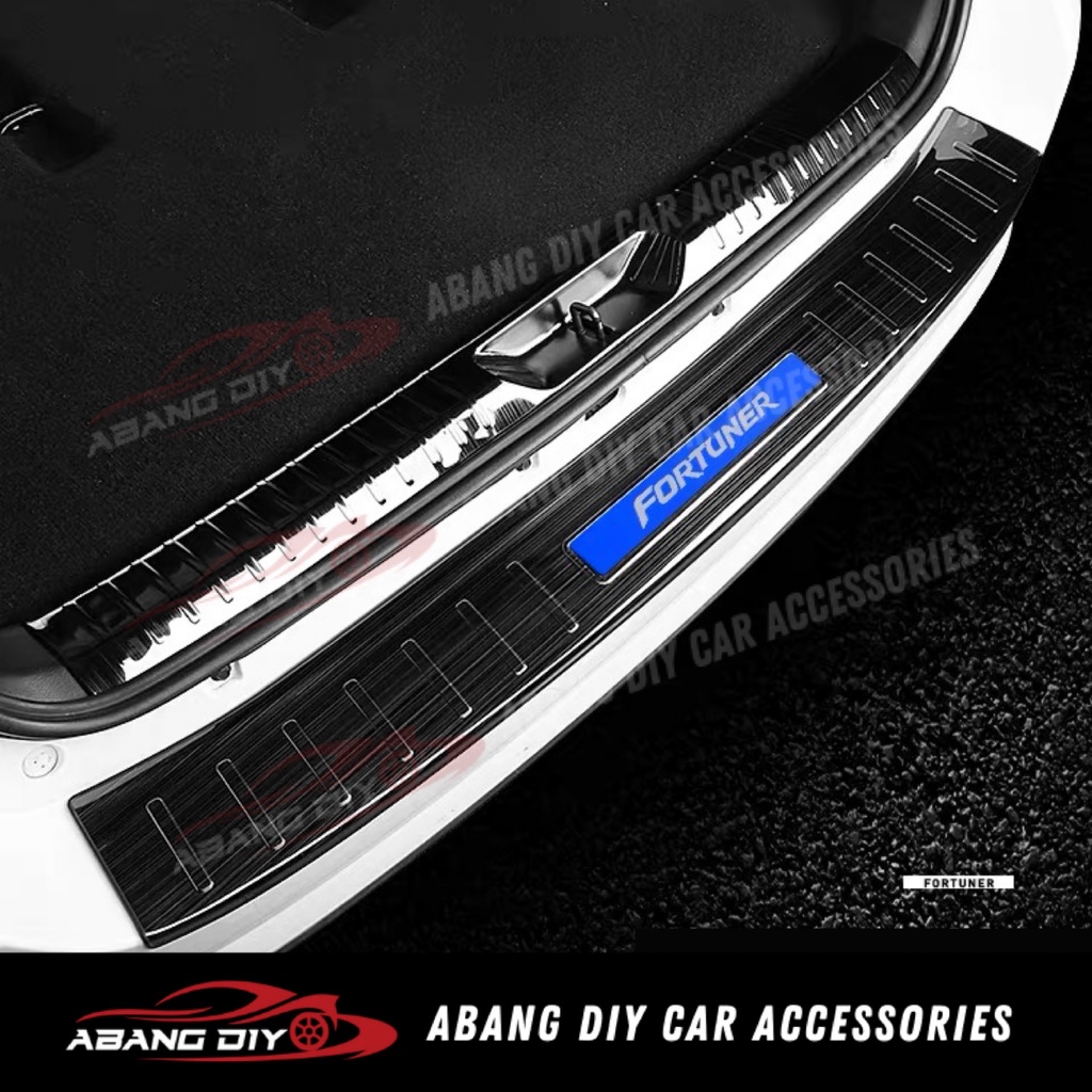 Toyota Fortuner (2016-2020) Rear Bumper Protector Plate Rear Guard ...