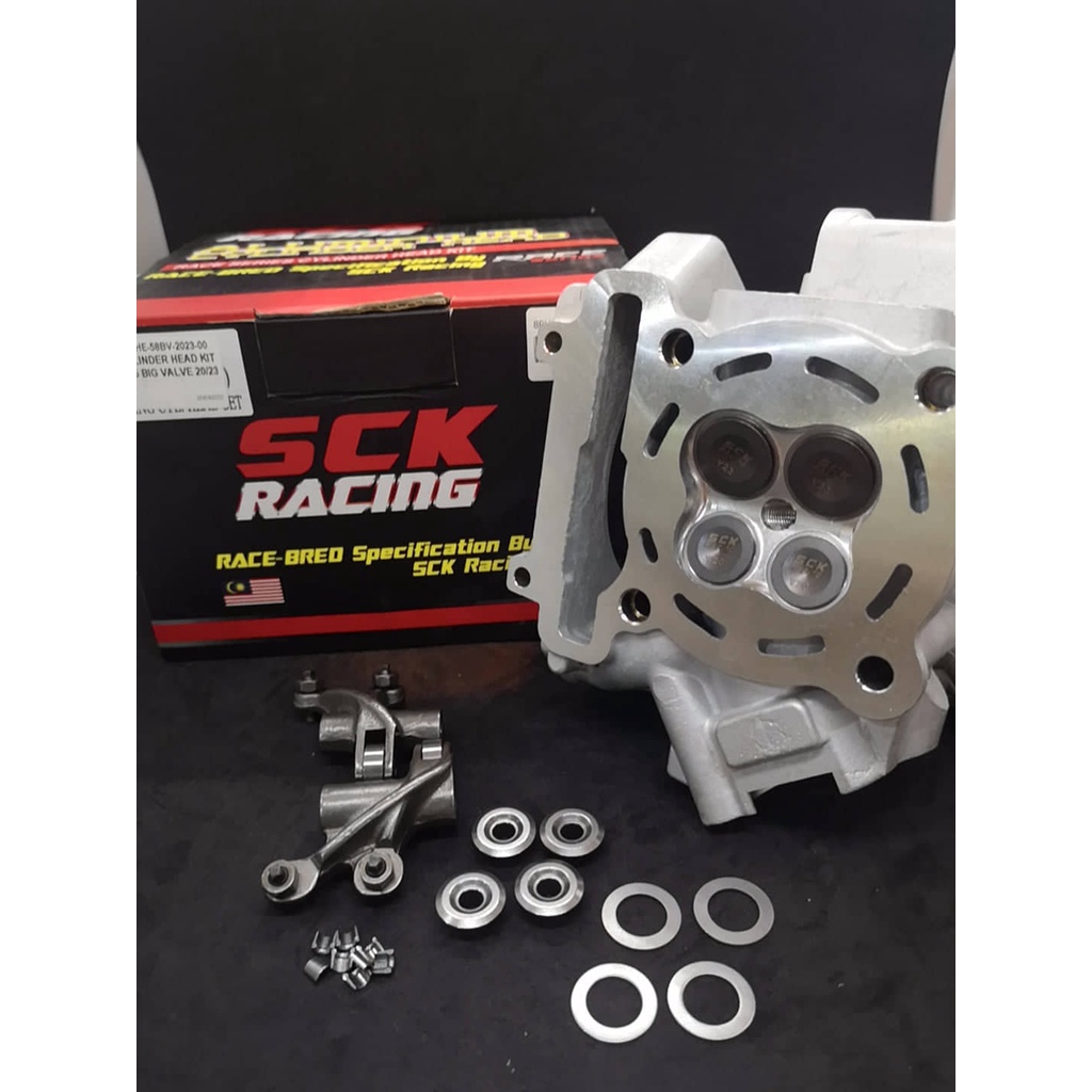 SCK RACING SUPER HEAD SUPERHEAD 19/22 20/23 22/25 SCK RED LEO ESR UMA ...