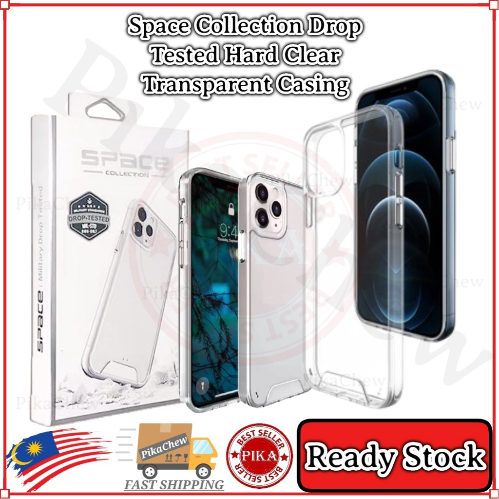 Space Collection Drop Tested Hard Clear Transparent Casing for IP 6 6S ...