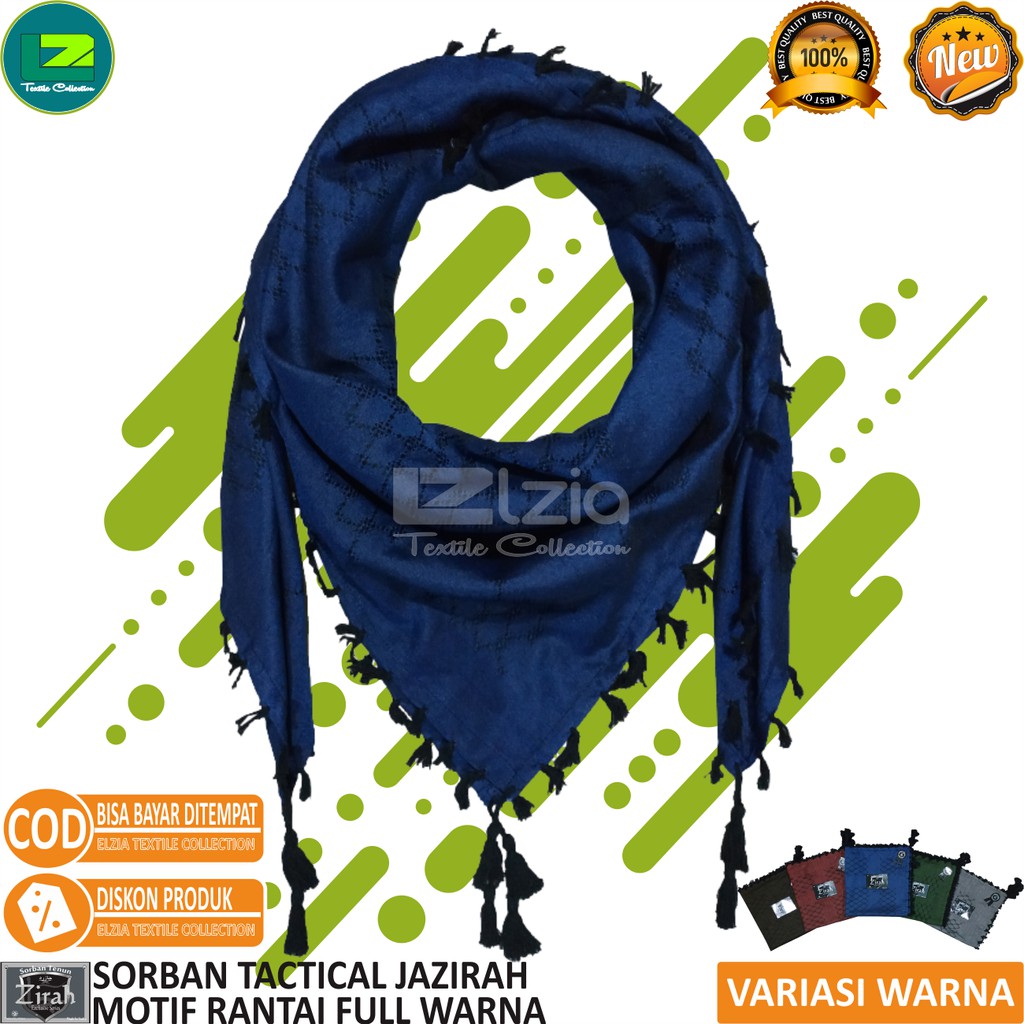 TACTICAL TURBAN, FULL COLOR JAZIRAH CHAIN MOTIF | Shopee Malaysia