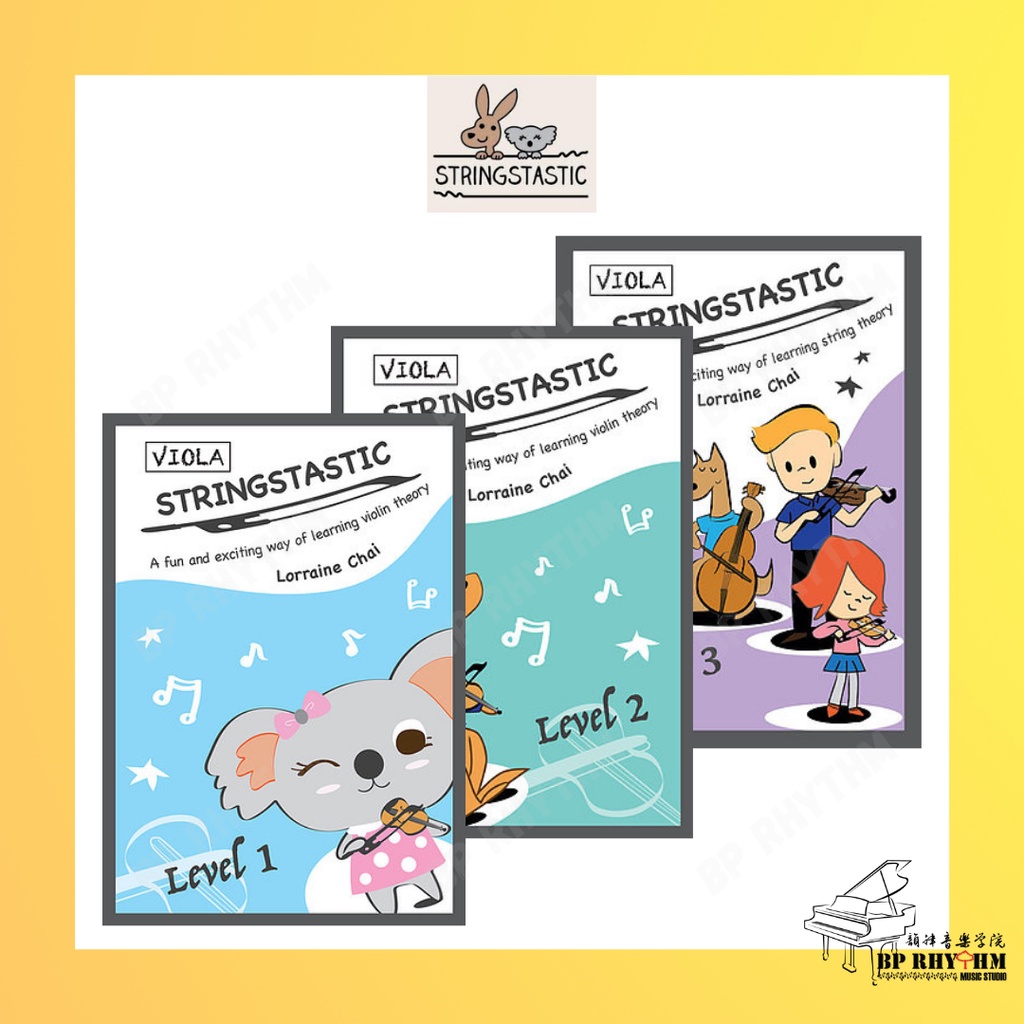 [Pre-Order] Stringstastic A Fun and Exciting Way of Learning String Theory Level 1 - 3 (Viola ...