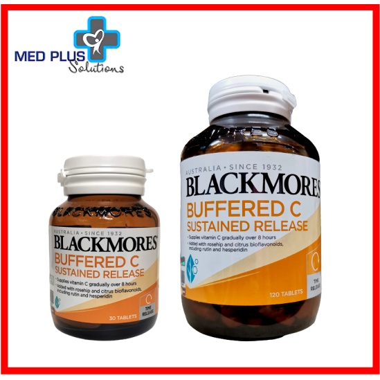 Blackmores Buffered C 30's / 120's (Sustained release Vitamin C) PROMO ...
