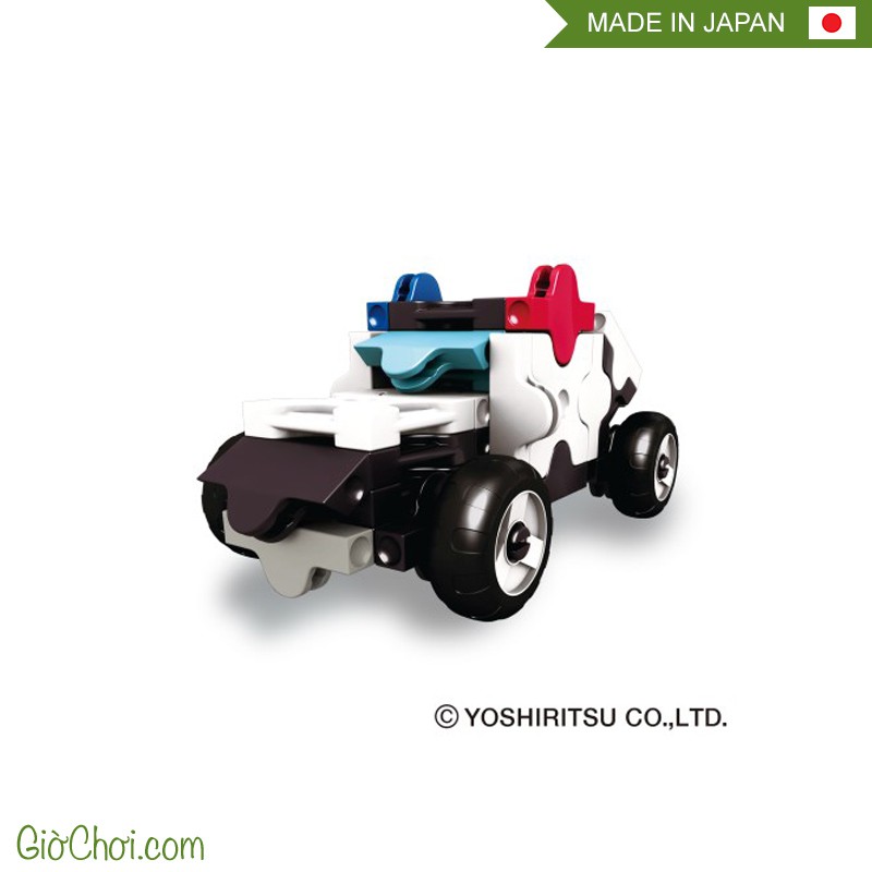 Laq Hamacron Constructor mini Police Car assembly set (mini version 39 ...