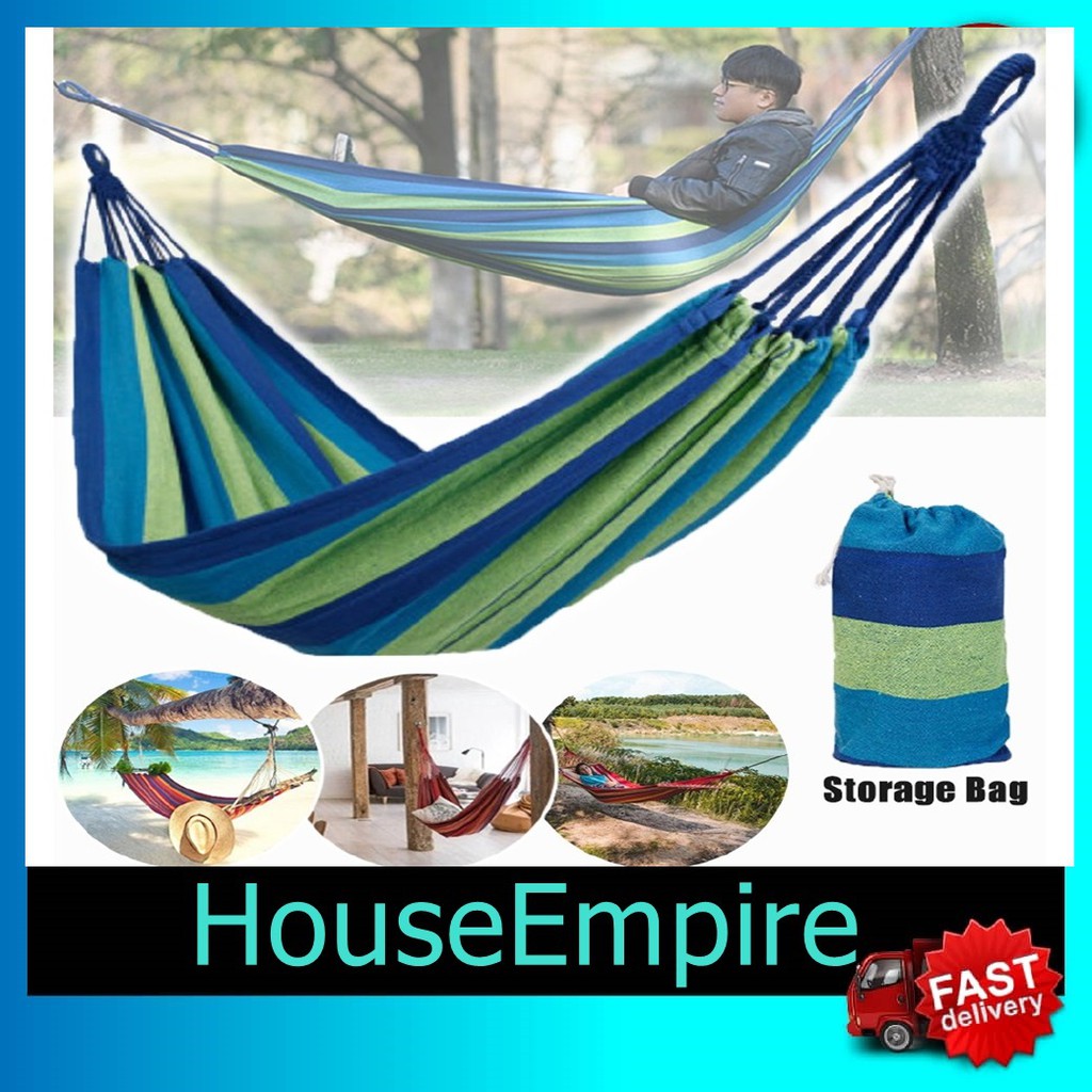 Buaian Beranda Gantung Pokok Dahan Tiang Camping Picnic Swing Sleeping ...