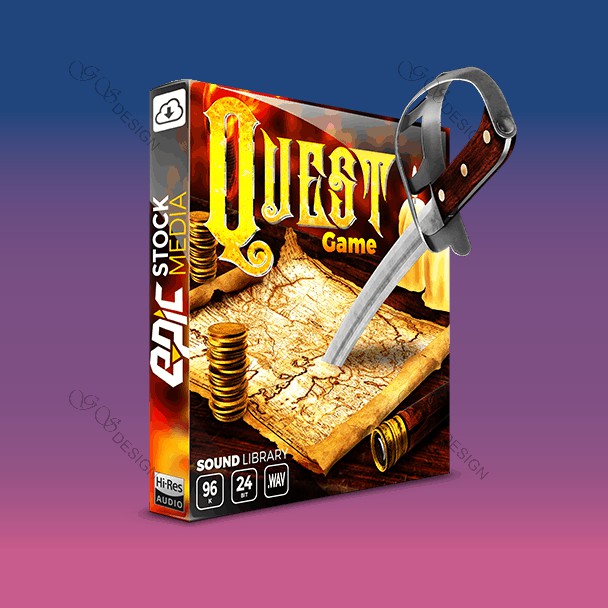 Epic Stock Media Quest Game Sound Effects for Building Your Own ...
