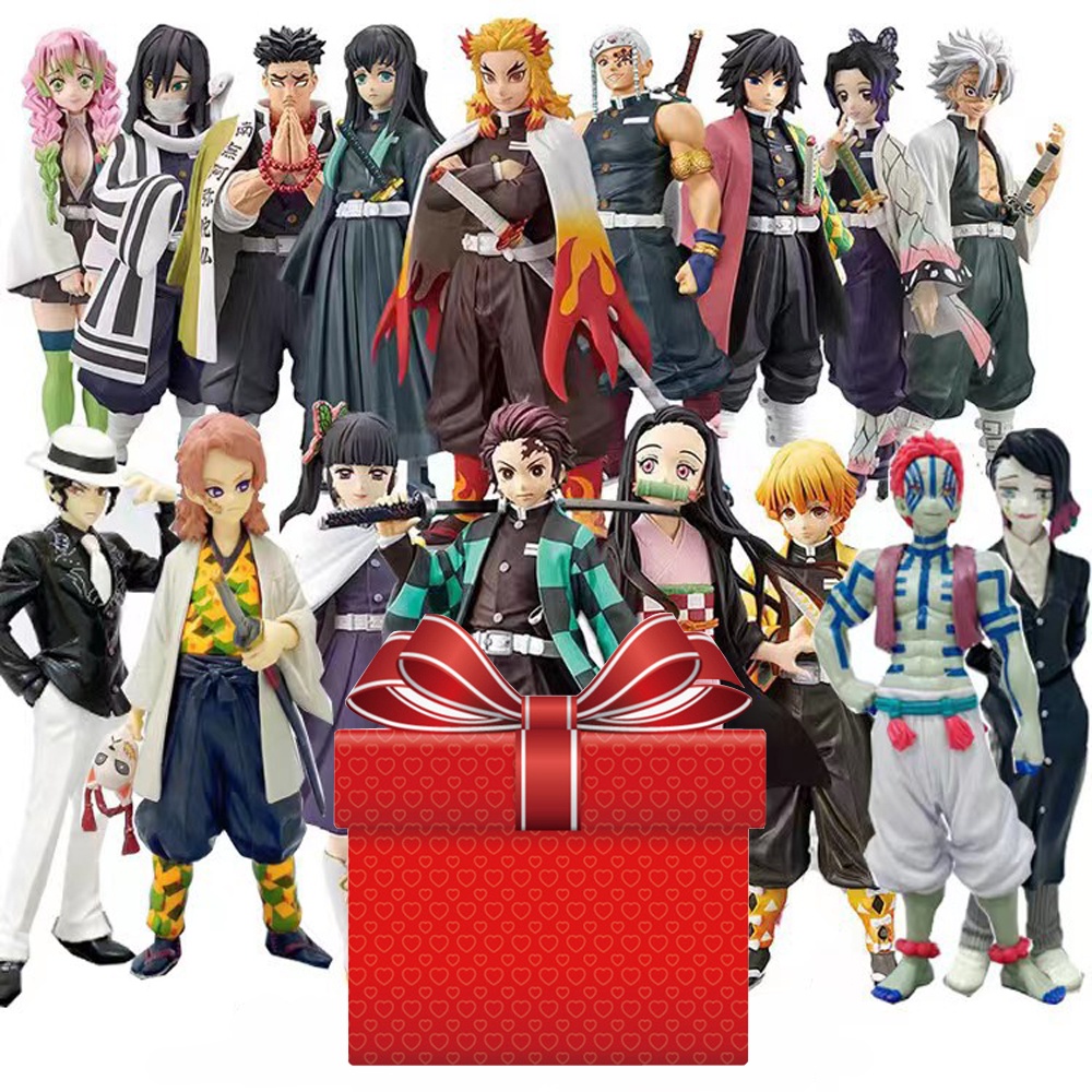 Demon Slayer Figure Kimetsu no Yaiba Mystery Box Blind Box Anime Best ...