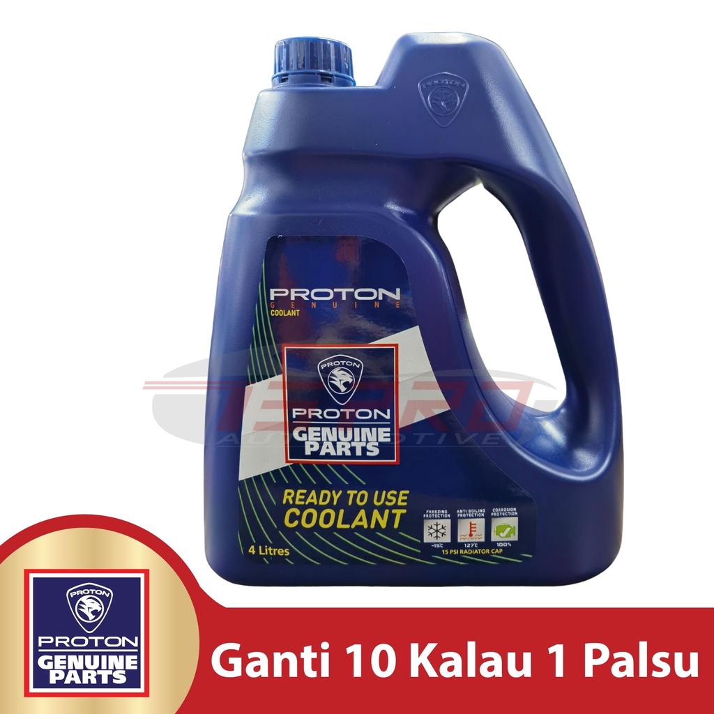 Proton Genuine PW990731 Coolant (Ready to Use) [Blue colour] 4L - New ...