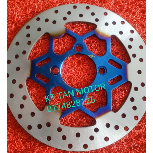 Y15/LC135/Y125z King Drag Disc Plate Titanium (245mm) | Shopee Malaysia