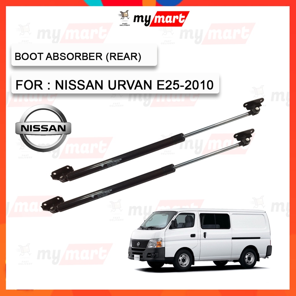 Nissan Urvan E25 2010 Rear Bonnet Damper Boot Absorber Gas Spring Set ...