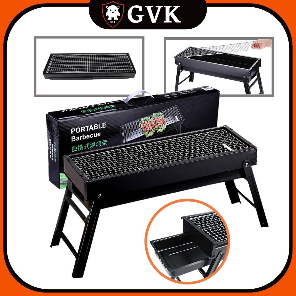 💖READY STOCK💖 CHARCOAL BBQ GRILL Foldable Outdoor Stainless Steel ...