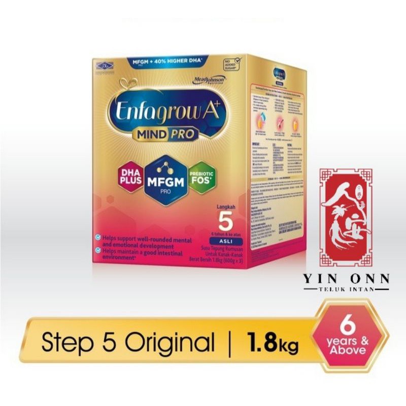 Enfagrow A+ MindPro Step 5 Original 1.74KG | Shopee Malaysia