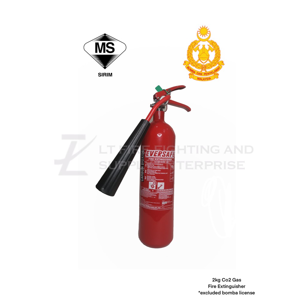 2kg Co2 Gas Carbon Dioxide Fire Extinguisher/2kg Jenis Karbon Dioksida ...