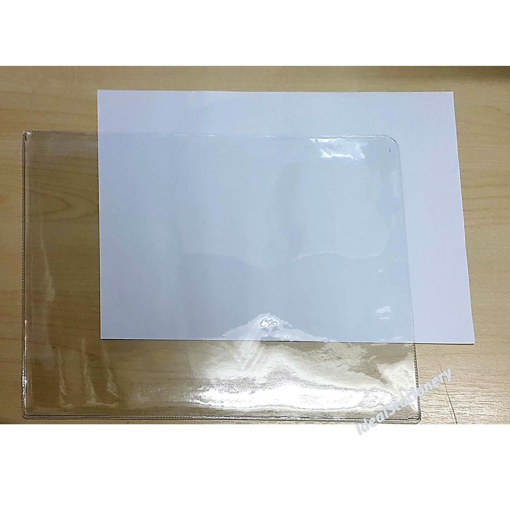 A4 Shape Document Folder (Clear Transparent) | Shopee Malaysia