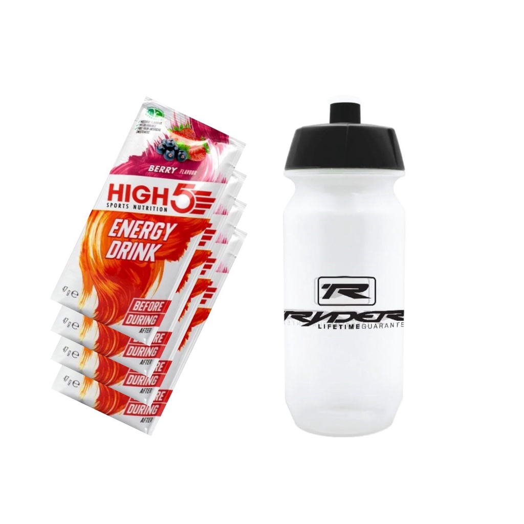 High5 Energy Drink Powder Sachet (Regular non-caffeine, caffeinated ...