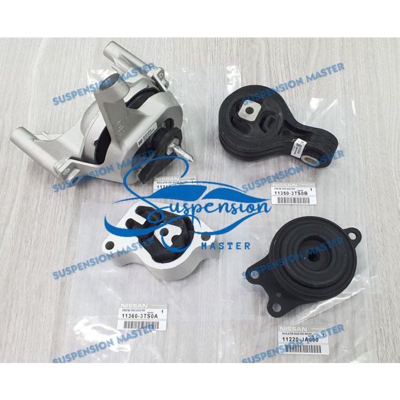 4 IN 1 SET - ENGINE MOUNTING - NISSAN TEANA L33 2.5L CC(2013-2020 ...