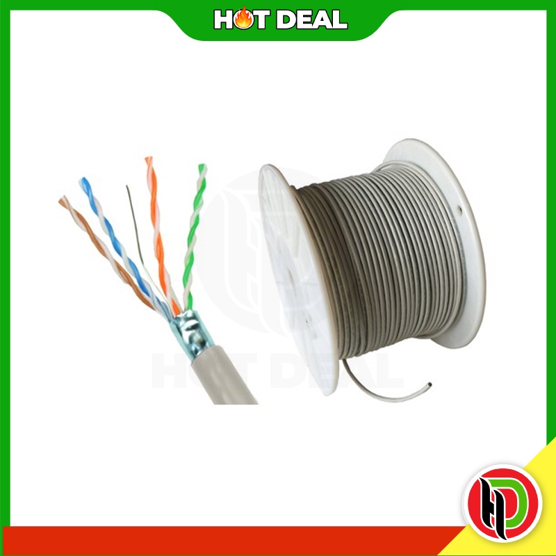 Hotdeal Dintek 1105-06008POWERMAX+ CAT6A S/FTP 23AWG PVC CABLE - 305M ...