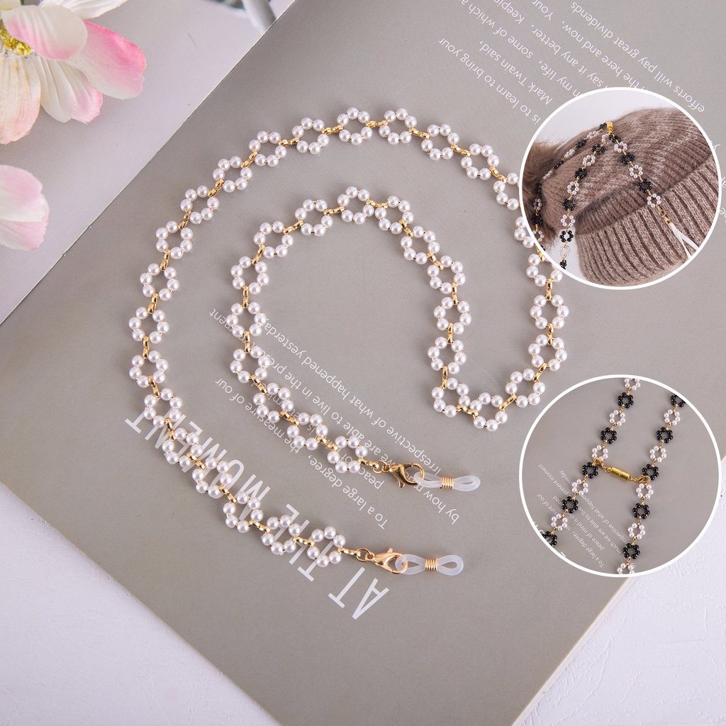 Magnetic mask chain/ hijab mask extender/ magnet Tali Mask extender ...