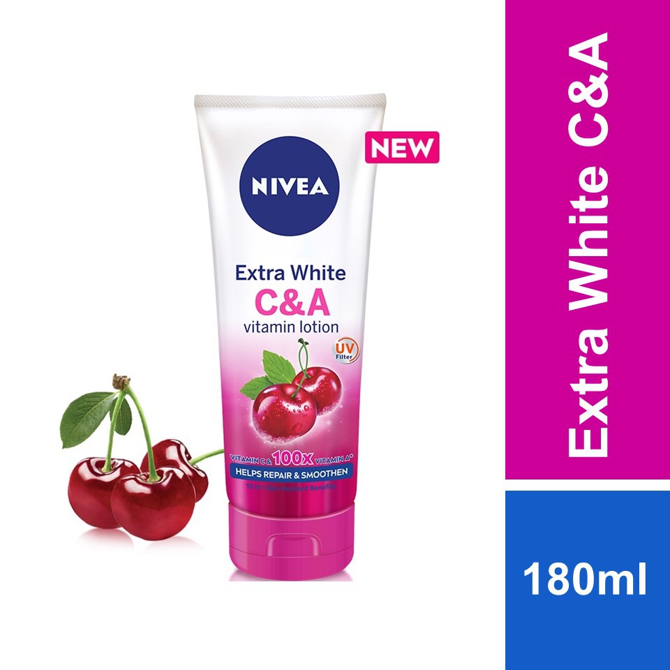 Nivea Body Extra Bright C&A Vitamin Lotion 180ml | Shopee Malaysia