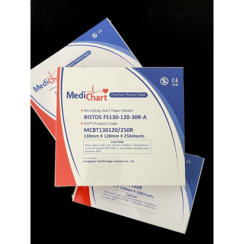 ECG PAPER BISTO SFS130-120-30R-A BT-33C PAPER SIZE: 130MM X 120MM X ...