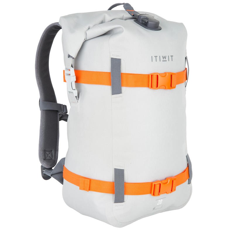 NEW DC1 ITIWIT 20L WATERTIGHT BACKPACK - GREY | Shopee Malaysia