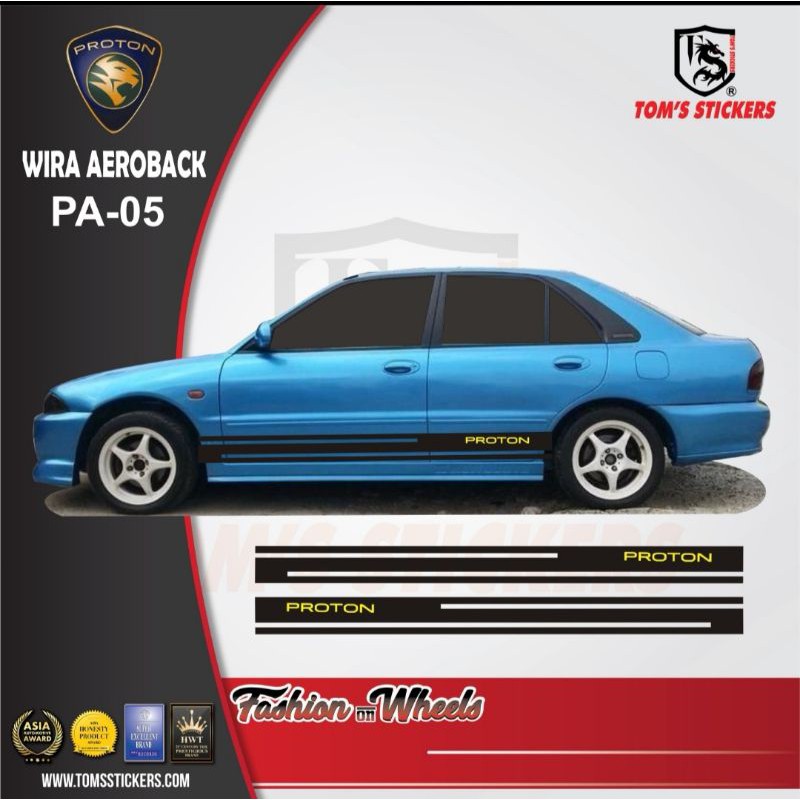Proton wira aeroback body sticker | Shopee Malaysia