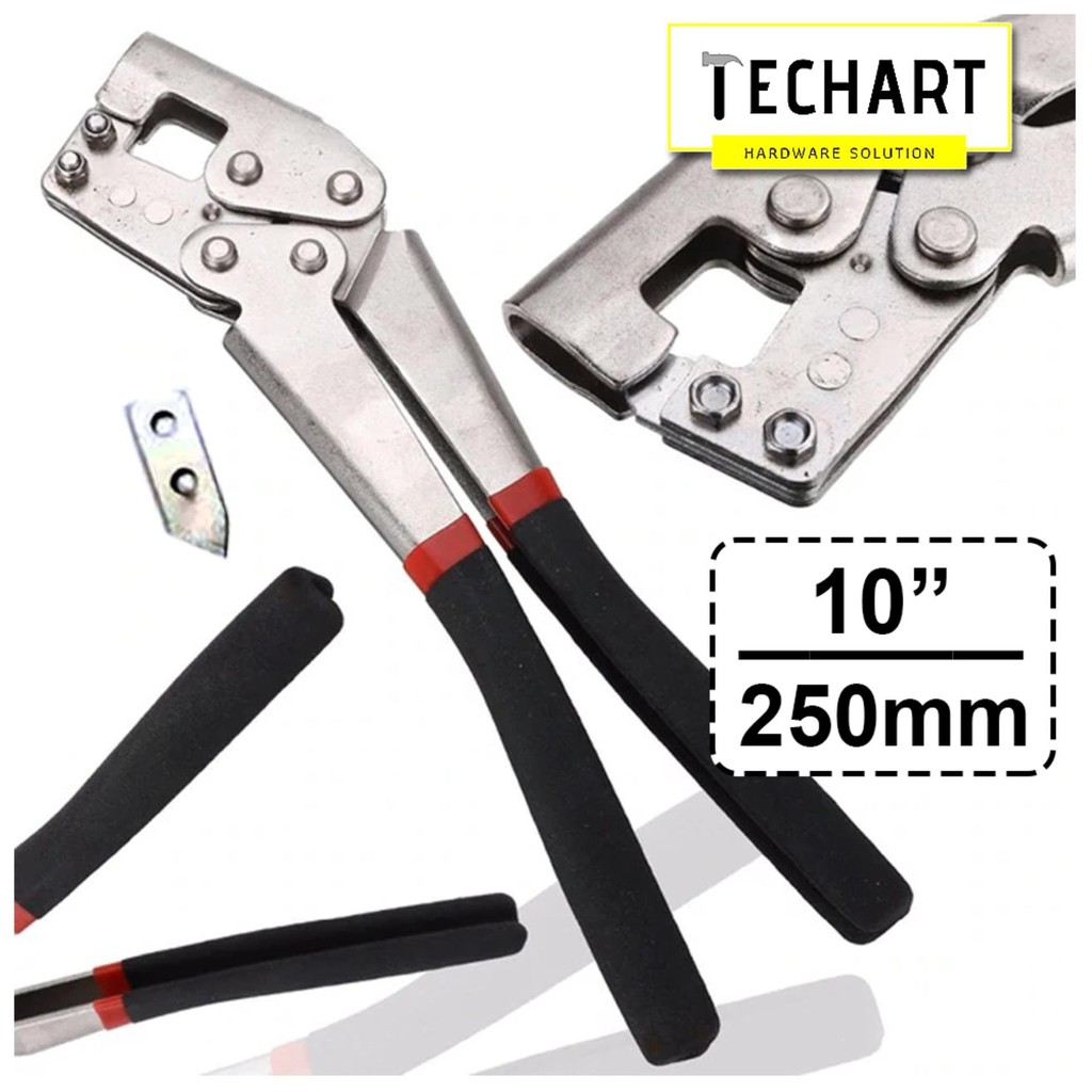 High Quality 10" Mini Crimper Partition Plier Metal Fastening 250 MM ...