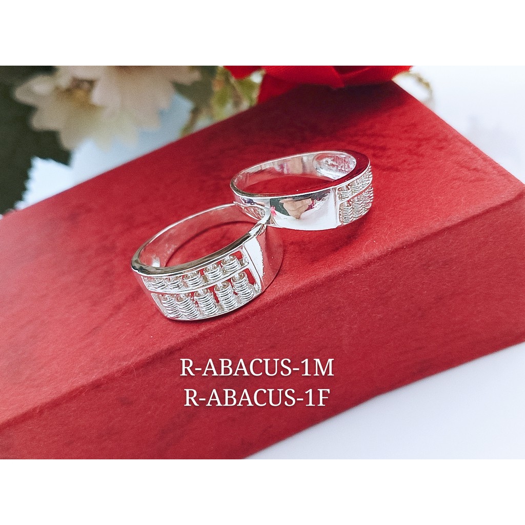 💥PROMO💥Fortune Abacus Ring 925 Sterling Silver (Unisex/Couple Ring ...
