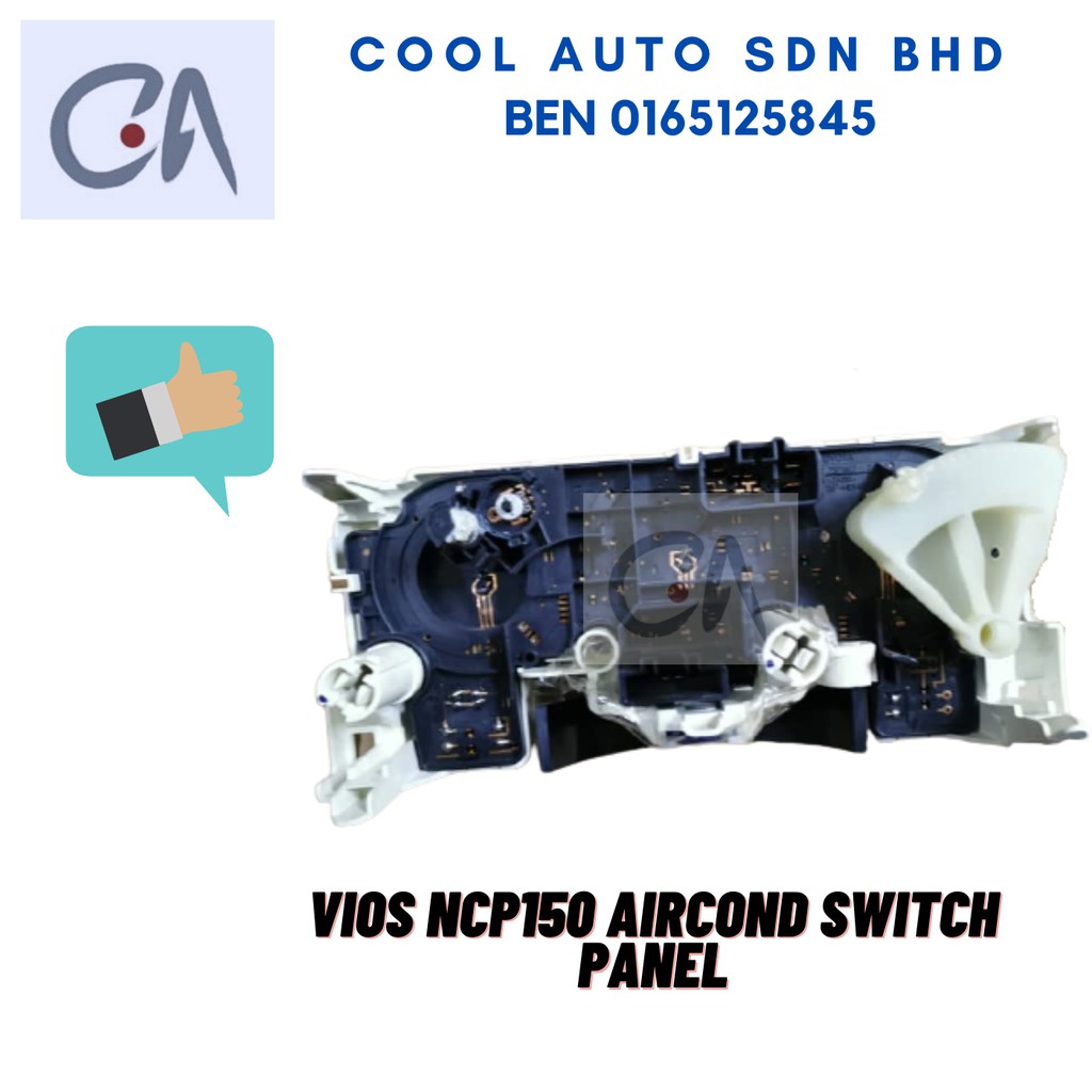 🔥READY STOCK 🔥VIOS NCP150 AIRCOND SWITCH PANEL | Shopee Malaysia