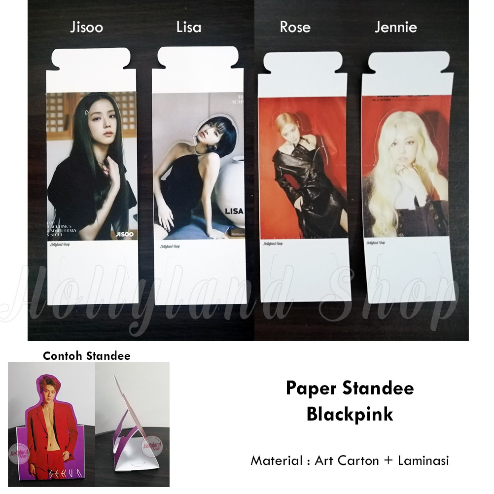 Blackpink Paper Standee - Kpop Display / Miniature | Shopee Malaysia