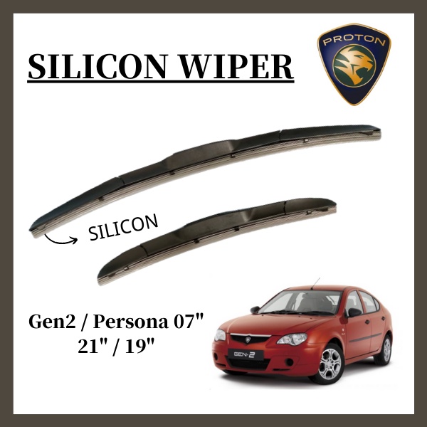 PROTON GEN 2 / PERSONA OLD Original silicone Wiper Blade (1SET ...