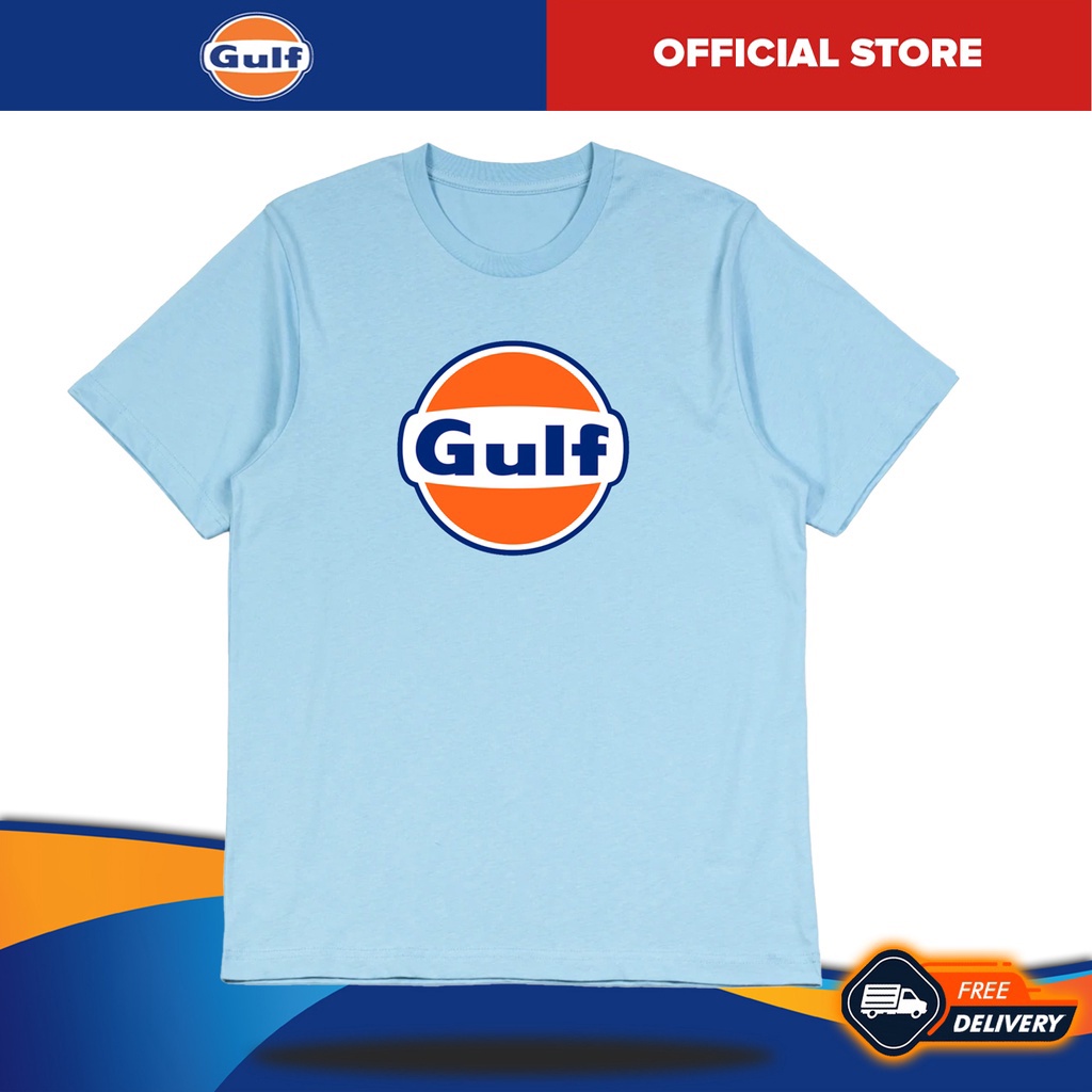 GULF Logo T-Shirt | Shopee Malaysia
