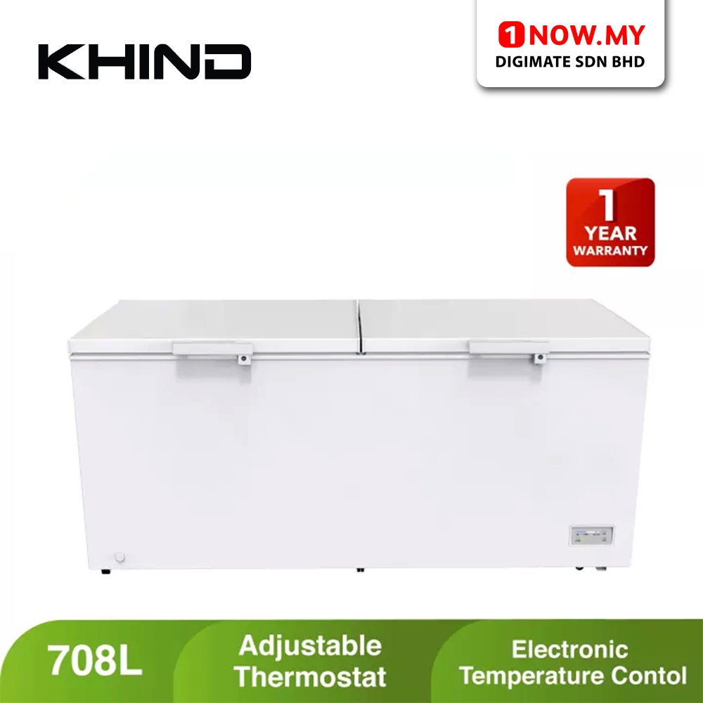 KHIND FZ708 708L Chest Freezer | Shopee Malaysia