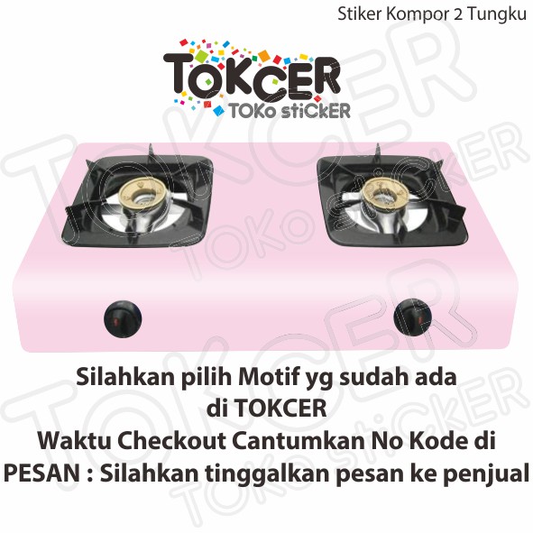 Choose Your Own 2-burner Stove Sticker | Shopee Malaysia