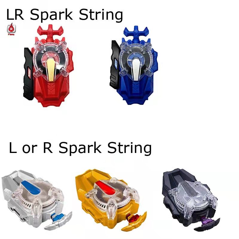 Flame Sparking String Launcher Sparking Ripcord Launcher for Beyblade ...